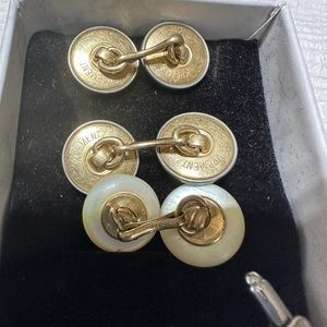 Krementz | Accessories | Vintage Art Deco Krementz Tuxedo Shirt Studs ...